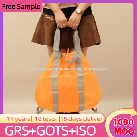 Buy Wholesale China Recycle Eco Nylon Foldable Shopping Bag Travel Tote ...