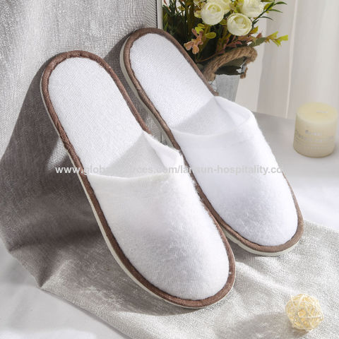 Buy Wholesale China Cheap Nap Fabric Hotel Slipper With Colored Binding ...