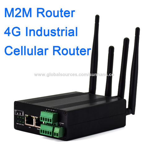 Industrial Cpe Router 4g Lte Cellular Eth Router Sunhans 300mbps Wireless Modem Router M2m Dual ...