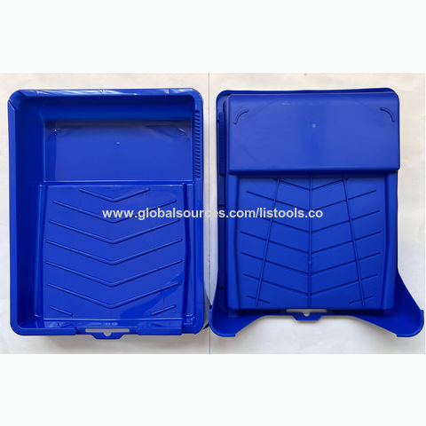 Buy Wholesale China 9 Inch Blue Plastic Paint Tray Rolling Tray Paint ...