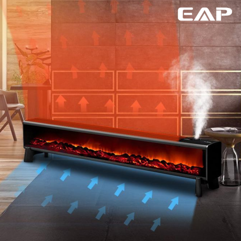 Buy Wholesale China 3d Home Baseboard Heater With Remote Control ...