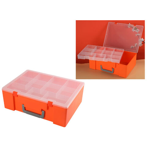 Buy Wholesale Hong Kong SAR Double-layer Storage Organizer Box With 11 ...