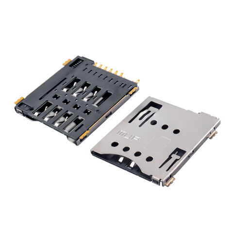 Buy Wholesale China Mup Push Push Type Micro Sim Card Connectors Socket ...