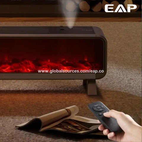 Energy Saving Thermostat Convetion Electric Baseboard Heater With 3d ...