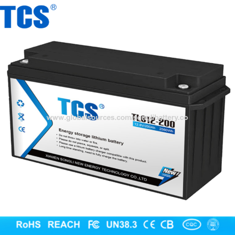 Buy Wholesale China Cheap Shipping 12 V 200 Ah Lithium Batteries 12 ...