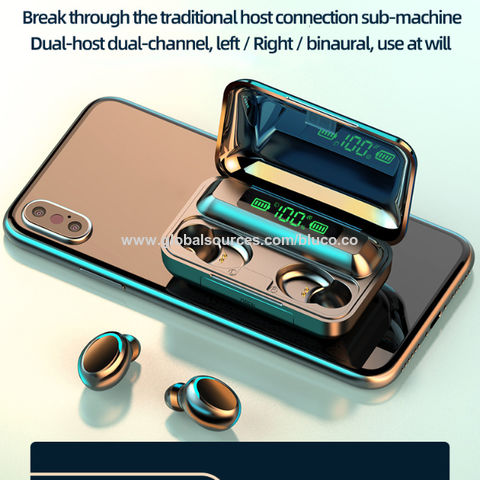 Buy Wholesale China Tws Gaming Earbuds With Charging Case Led Display ...