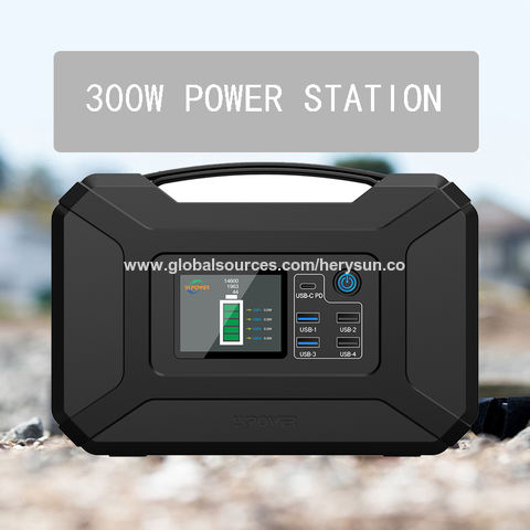 Buy Wholesale China 300w Portable Power Station & Portable Power ...