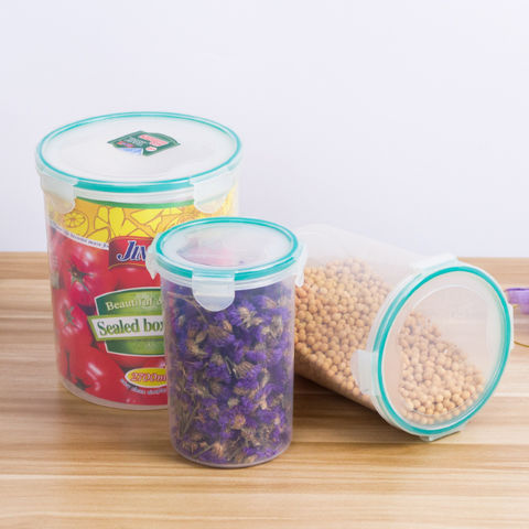 Buy Wholesale China 2443abcd Round Double Layer Drain Sealing Box Food ...