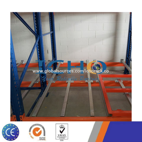 Buy Wholesale China Heavy Duty Pallet Warehouse Storage Push Back Rack ...