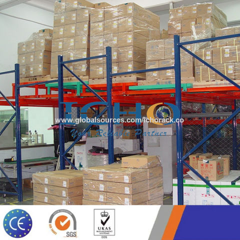 Buy Wholesale China Push Back Rack Rack Shelves Warehouse Push Back ...