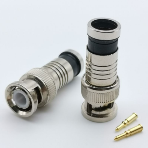 Buy Wholesale China Copper Bnc Compression Connector For Cctv Camera ...