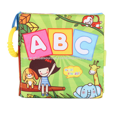 Buy Wholesale China Infant Early Education Cloth Book Set Baby Literacy ...
