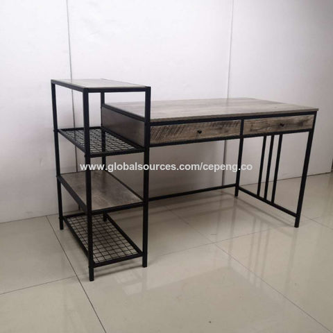 Computer Desk With Shelf And Drawer - Expore China Wholesale Computer ...
