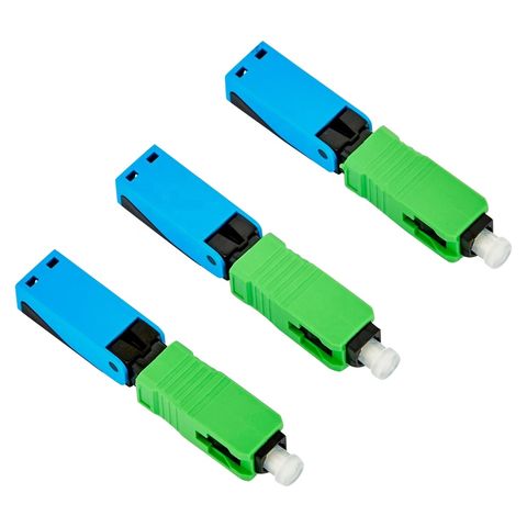 Buy Wholesale China Optic Connectors Sc/apc/upc Ftth Fast Connector ...