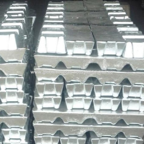 Buy Wholesale China China Factory Zamak 3 Zinc Alloy Ingot Price For ...
