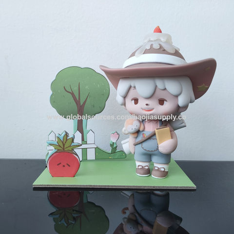 Buy Wholesale China Cartoon Pvc Figure Hand Office Blind Box Creative ...