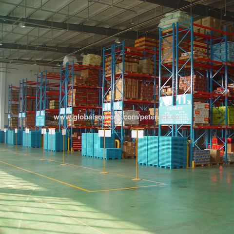 Buy Wholesale China Peterack Heavy Duty Warehouse Vertical Cargo Rack ...