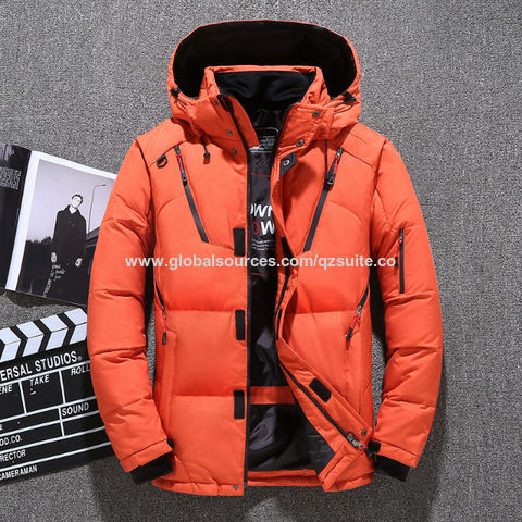 Buy Wholesale China Customized Men's Down Jacket Windproof 100% Nylon ...