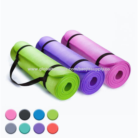 Portable Non-slip Sponge Yoga Mat Dance Exercise Fitness Beauty Mat Gym ...
