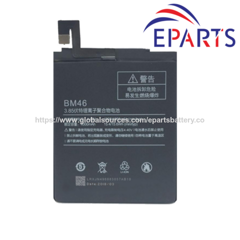 Buy Wholesale China Bm46 Phone Battery 4050mah 3.85v For Mi Redmi Note3 ...