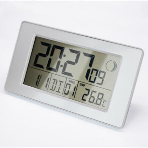 Buy Wholesale China Modern Digital Large Lcd Radio Controlled Wall ...