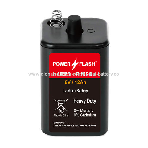 Buy Wholesale China Pj996 Dry Battery 4r25 6v 12ah & 4r25 at USD 0.88 ...