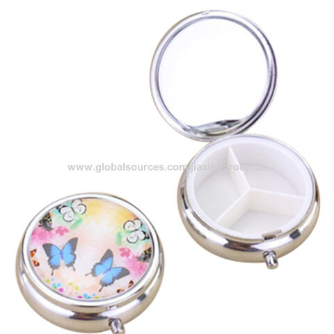 Buy Wholesale China Round Metal Medicine Box & Round Metal Medicine Box ...