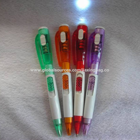Buy Wholesale China Hot Sale New Design Led Light Logo Pen With Custom ...