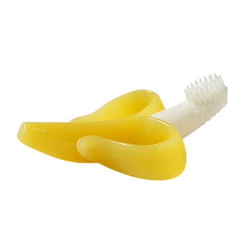 Buy Wholesale China Cute Silicone Babies' Banana-shaped Toothbrush ...