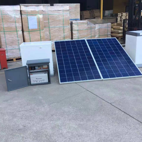 Buy Wholesale China 308l 12v/24v Dc Solar Chest Frozen Freezer Small ...