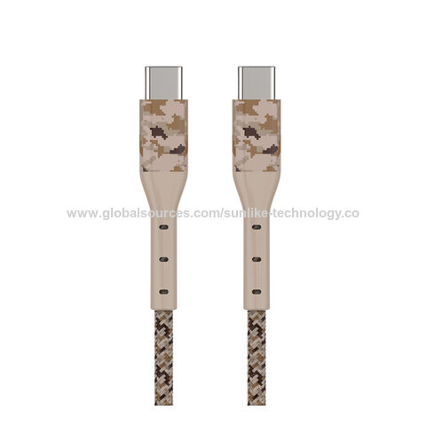 Buy Wholesale China Desert Camouflage Series Cable,support Lightning ...