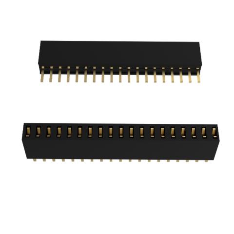 Female Header Connector Pitch 1.27mm 1x19p Y-type Optinal Dip Pcb Mount ...