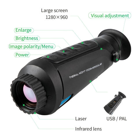 Buy Wholesale China 25/35mm Focal Length Thermal Imaging Surveillance ...