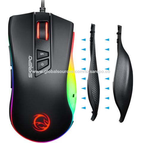 Buy Wholesale China Gaming Mouse With Rgb Chroma Lights Gaming Mice 9 ...