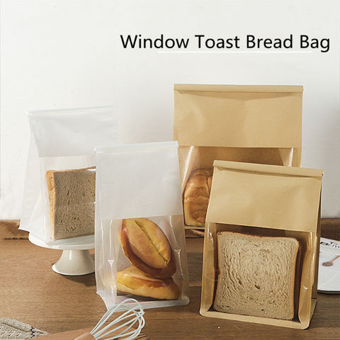 Buy Wholesale China Wire Rolled Edge Bread Bag Sliced Toast Croissant ...