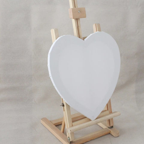 Buy Wholesale China Painting Material Pure Cotton Oil Frame Heart Shape ...