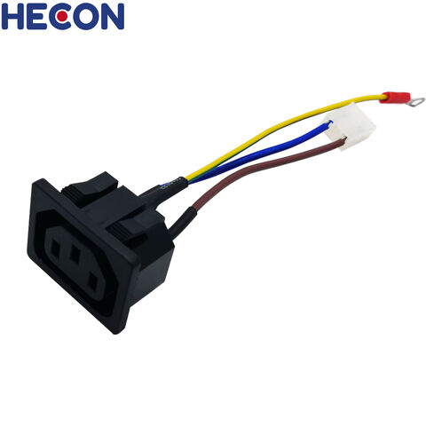 Buy Wholesale China Custom Ac Cable Wire Harness Pitch3.96mm 3p To Ac ...