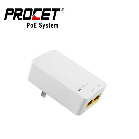 Buy Wholesale China Procet Wall-plug Af Standard Poe Injector, Output ...