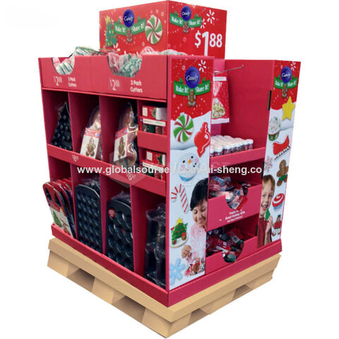 Buy Wholesale China Cardboard Pallet Display Floor Display Custom ...