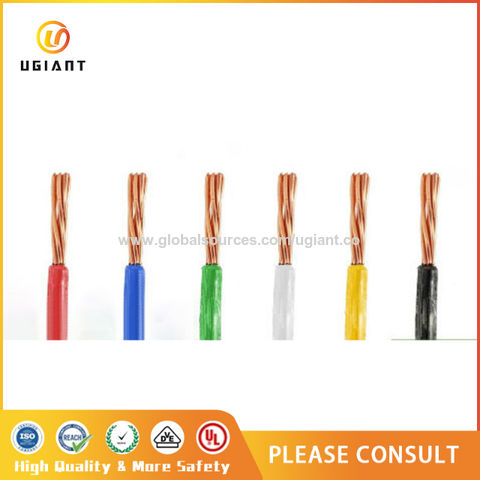 Buy Wholesale China 600v Pvc Insulation Nylon Jacket Copper Thhn Wire ...