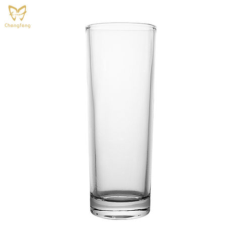 Buy Wholesale China Stock Round Long Drink Glass Water Glass & Drinking ...