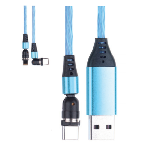 Buy Wholesale China Mobile Phone Magnetic Cable Usb C Cable Luminous Pd ...