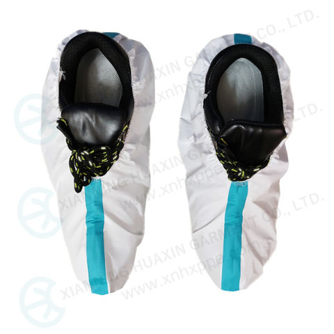 Buy China Wholesale Tsc Type4 Microporous Shoe Cover With Pvc Anti-slip ...
