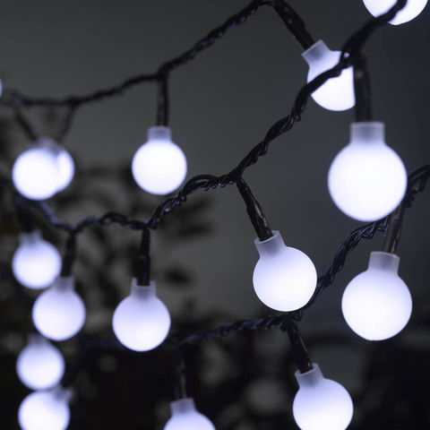 Buy Wholesale China Holiday Opaque Milky Frosted G12 Globe Sphere ...