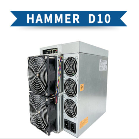 Buy Wholesale China Brand New Hammer D10 Ltc Coin Harshrate 4.3gh/s 3 ...