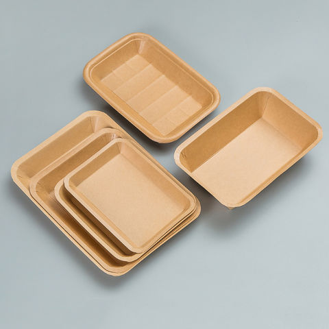 Buy Wholesale China Biodegradable Lunch Box Degradable Disposable Kraft ...