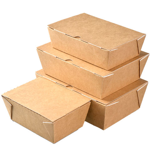 Buy Wholesale China Biodegradable Food Box,disposable Kraft Food ...