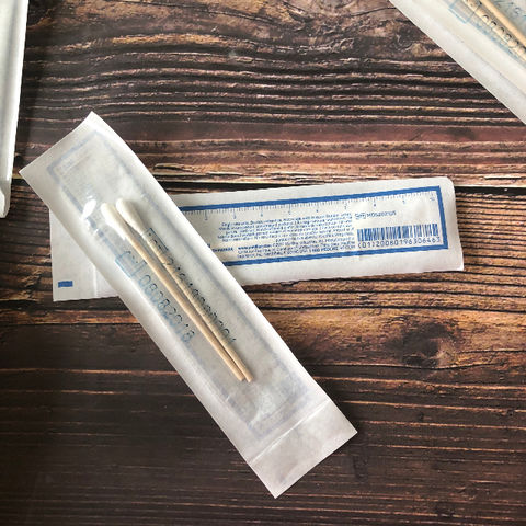 Buy Wholesale China 100% Pure Cotton Medical Single Cotton Tip 15cm ...