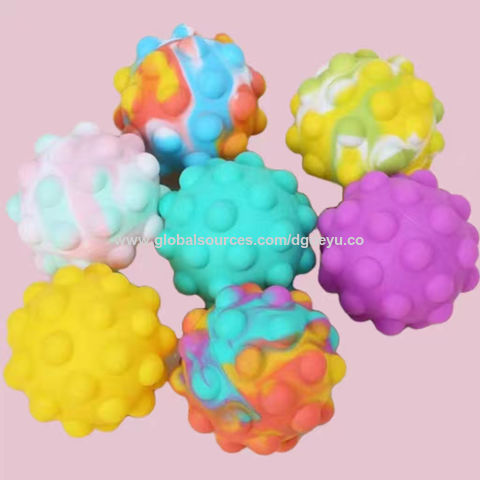 Buy Wholesale China Customized Silicone Fidget Toy Stress Relief Pop ...