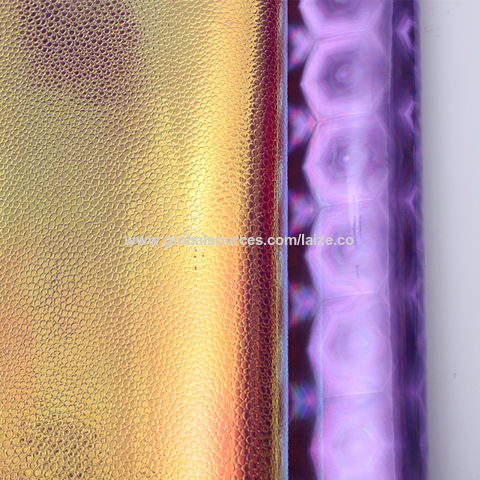 Buy Wholesale China High-end New Laser Diamond-shaped Pu Leather High ...